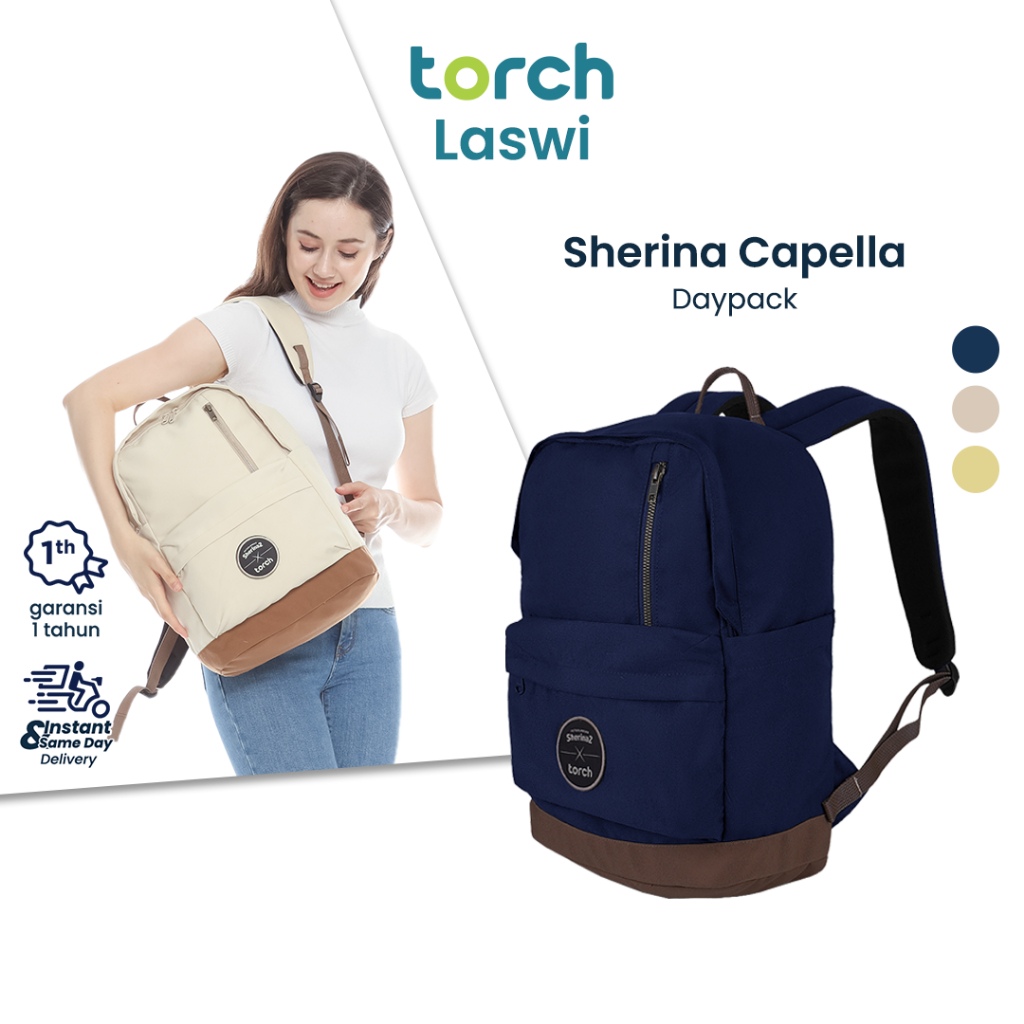 Jual TORCH Bandung Tas Sekolah Backpack Laptop Taslan - Capella ...