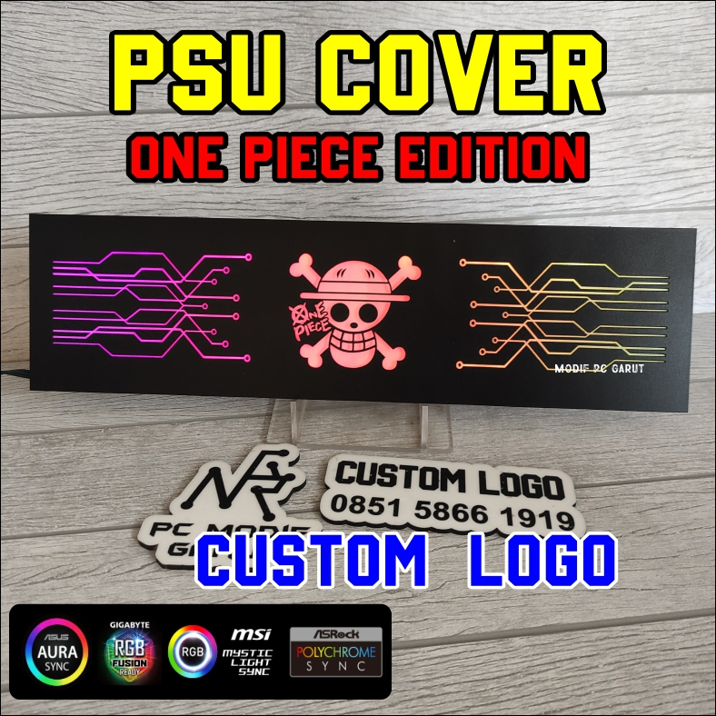 Jual PSU COVER LED RGB CUSTOM LOGO CUSTOM GAMBAR ONE PIECE EDITION ...