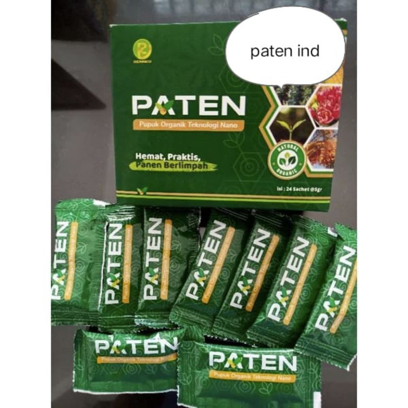 Jual Pupuk Organik Pupuk Paten /Paten Imun /Paten Gold satuan persachet ...