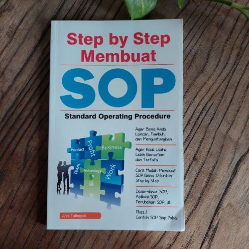 Jual BUKU BEST SELLER : Step by Step Membuat SOP (Standar Operating ...