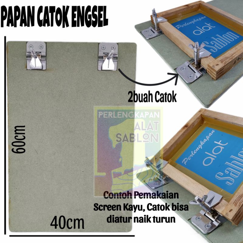 Jual PAPAN CATOK ENGSEL 40X60 PAPAN SABLON MANUAL | Shopee Indonesia