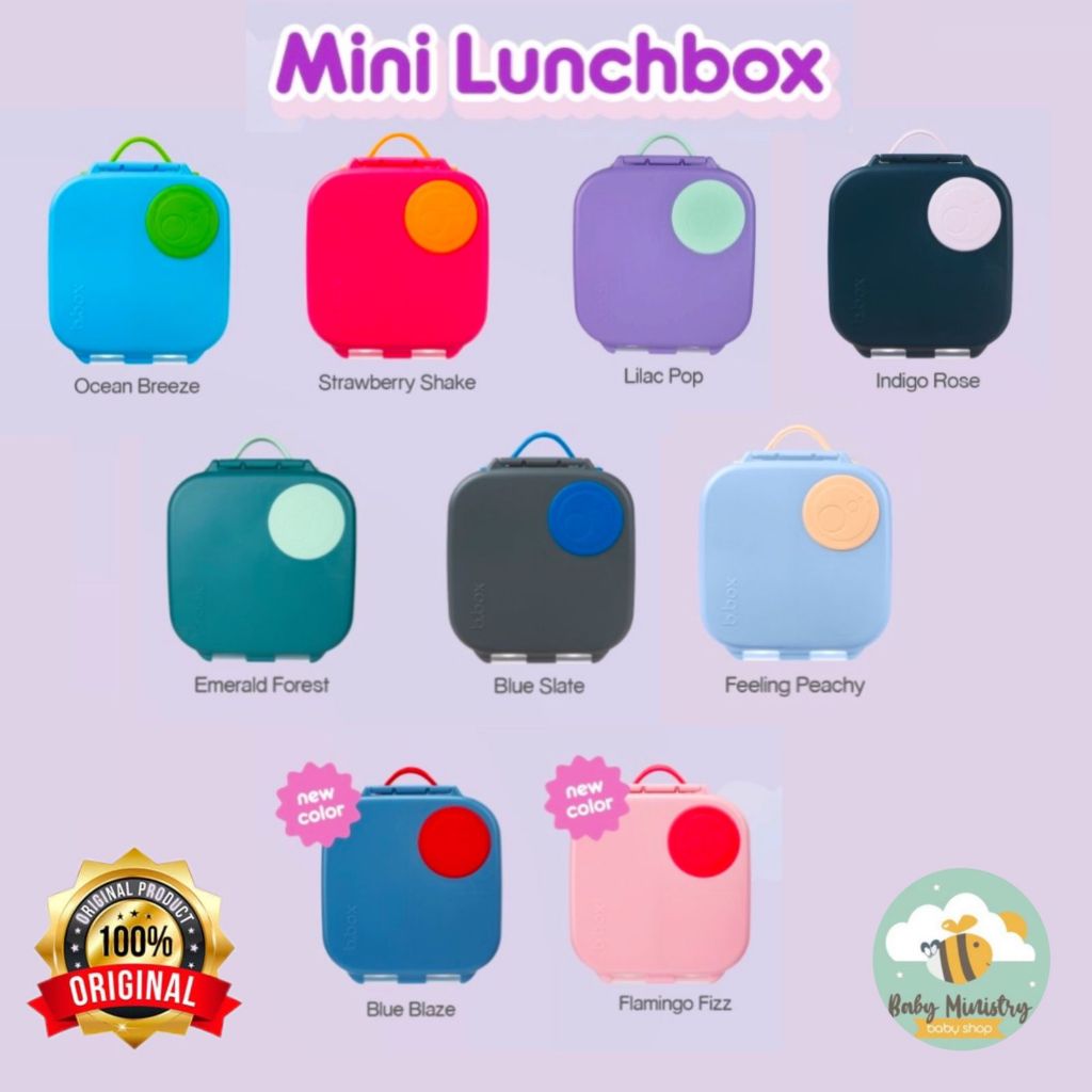 Jual B.BOX B BOX BBOX MINI LUNCH BOX / TEMPAT MAKAN/ BEKAL / tempat ...
