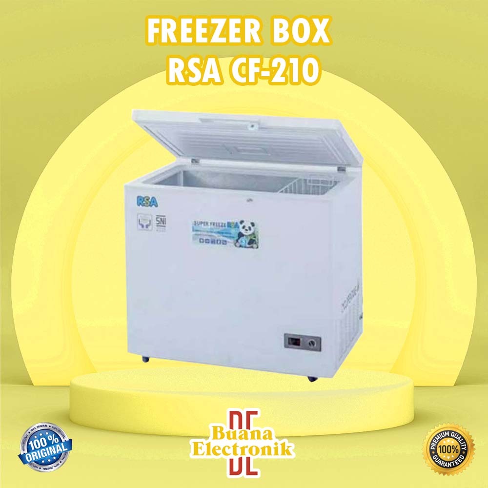 Jual HEST FREEZER RSA CF210 ORIGINAL GARANSI RESMI ORIGINAL GARANSI ...