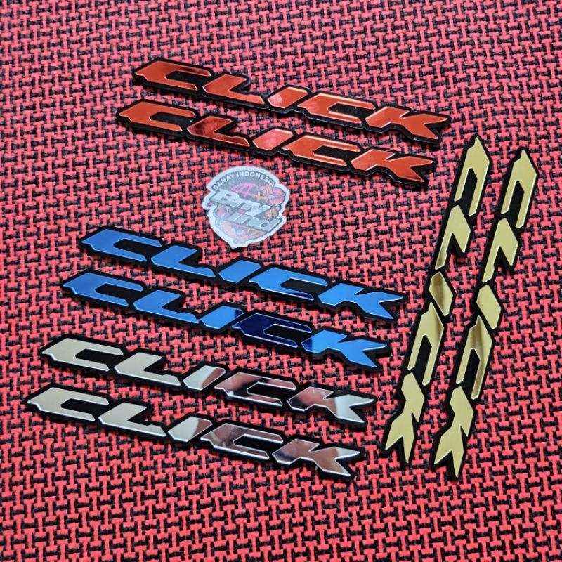 Jual Emblem Click Emblem Akrilik | Shopee Indonesia