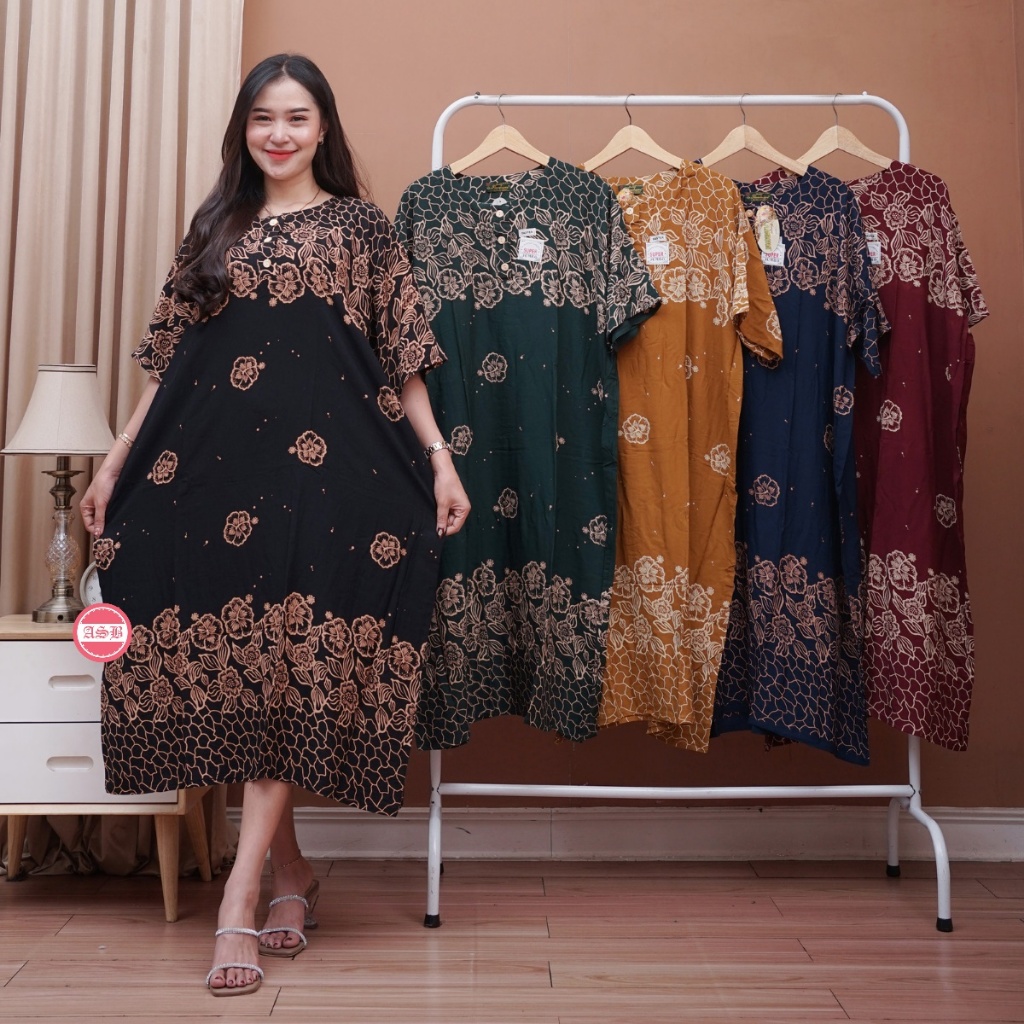 Jual DASTER JUMBO LD 140 MOTIF AURELIE BUSUI KEKINIAN TERBARU DRESS ...
