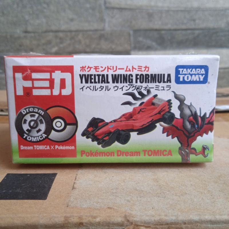 Jual tomica Takara Tomy yveltal wing formula pokemon merah | Shopee ...