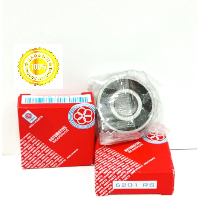 Jual Bearing 6201RS merk indoparts Laher Original 100% | Shopee Indonesia