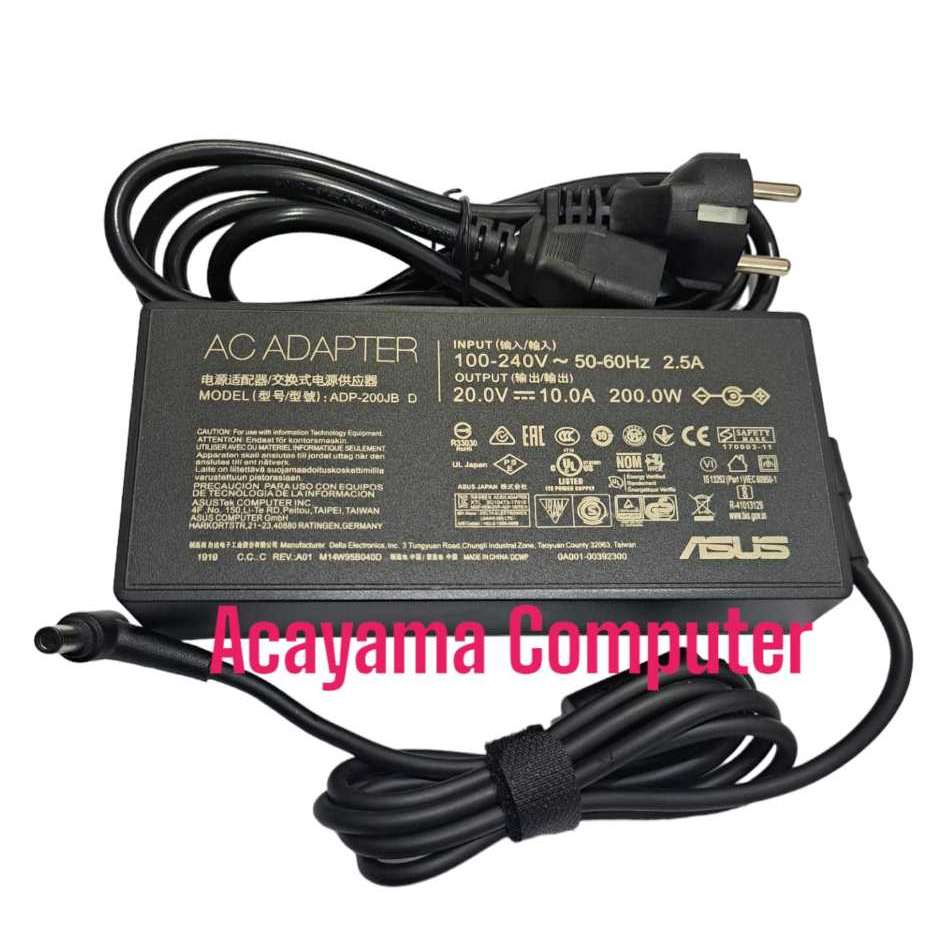 Jual Adaptor Charger Asus ROG Zephyrus G15 GA503 GA503QR GA503QS 20V ...