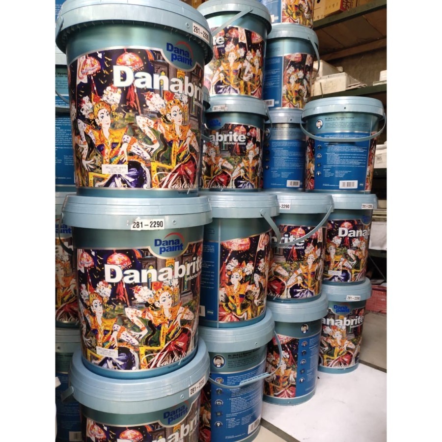 Jual Cat Tembok Interior Danabrite/ Tinting/ Blue White 4145/ 25kg PAIL ...
