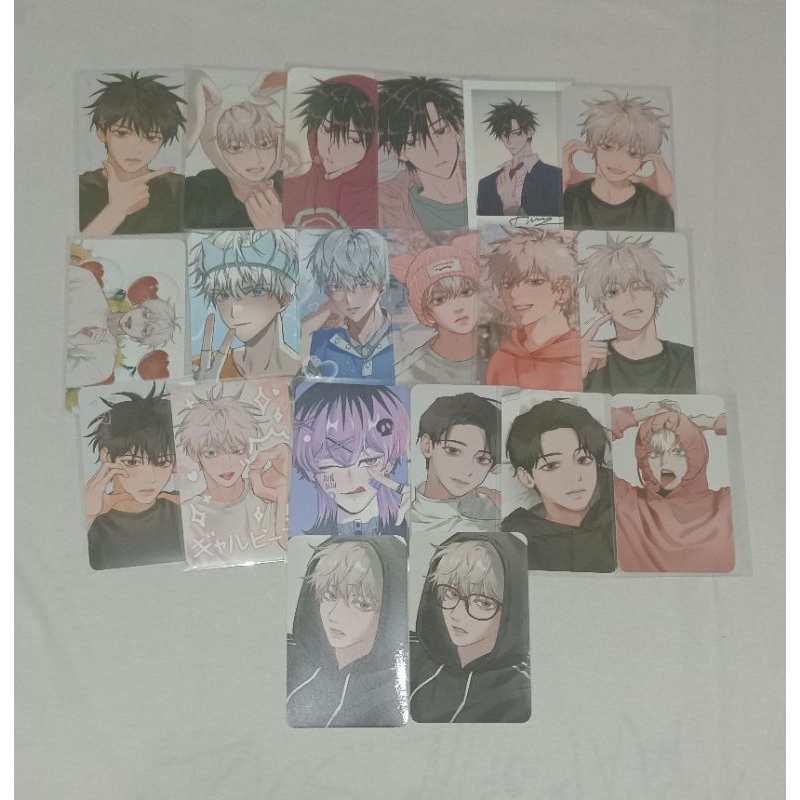 Jual bulk photocard postcard fanmerch jujutsu kaisen bluelock jjk bllk ...