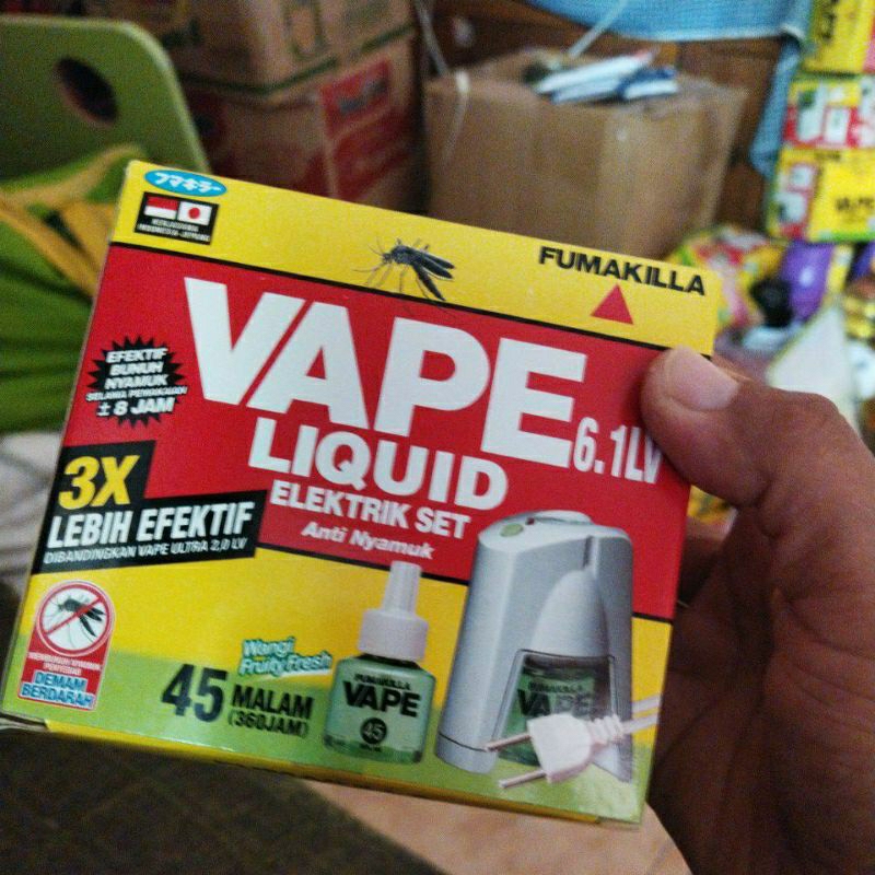 Jual vape liquid elektrik set anti nyamuk | Shopee Indonesia