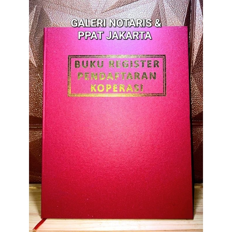 Jual Buku Register Pendaftaran Koperasi Buku Pendukung Register ...