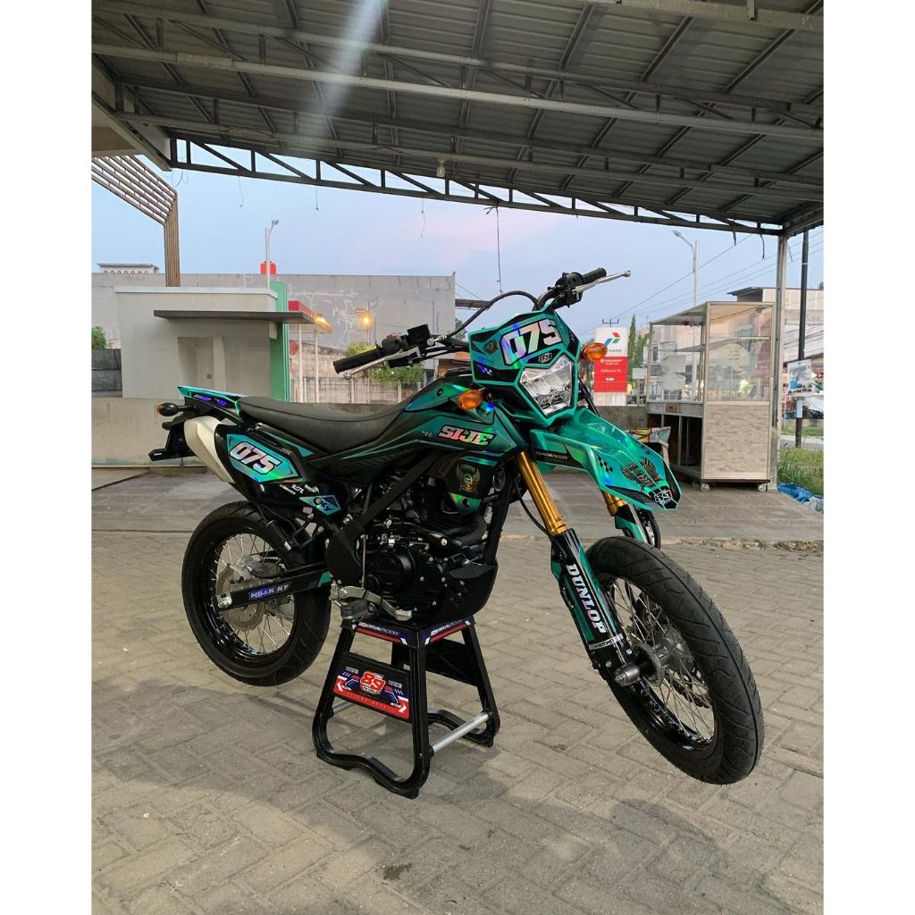 Jual Decal/Stiker KLX BF/ DTX-WR155/klx gordon/CRF full body(Bisa ganti ...