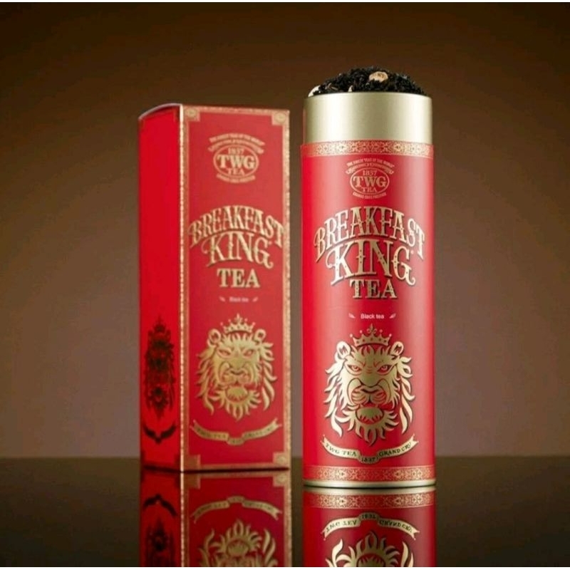 Jual TWG Tea Breakfast King Tea Daun Teh Hitam Tin 100g Haute Couture ...