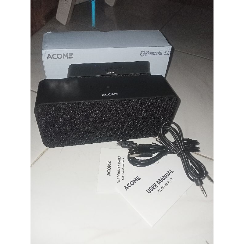Jual Speaker Bluetooth ACOME A16 (New, buka box) | Shopee Indonesia