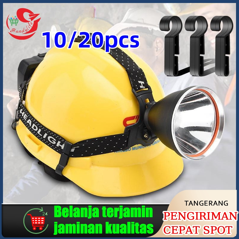 Jual 10pcs/set klip pengait helm lampu depan sepeda mudah dipasang ...