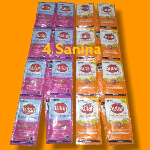 Jual AUTAN SACHET 6ML / RENCENG ISI 12 SACHET / AUTAN LOTION ANTI ...