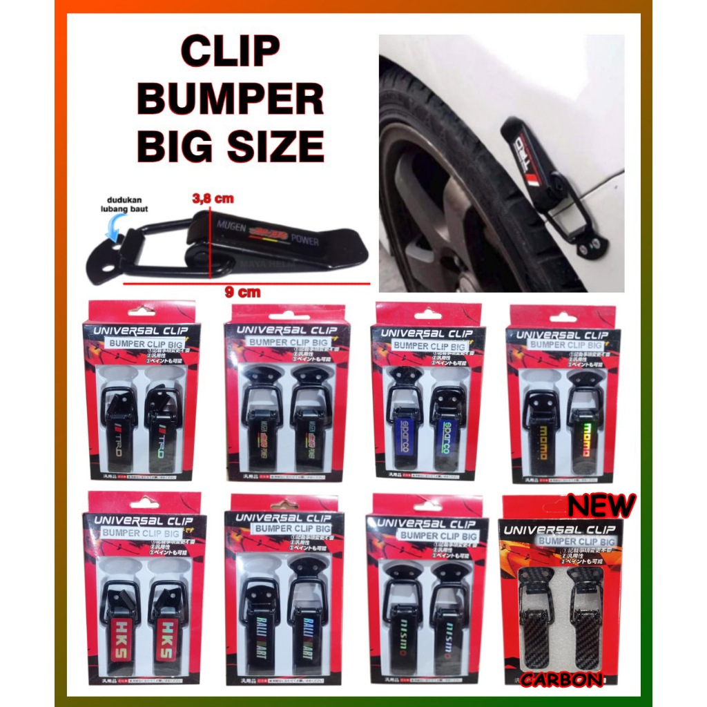 Jual Klip Clip Bumper Quick Release QR Big Besar Universal Sporty ...