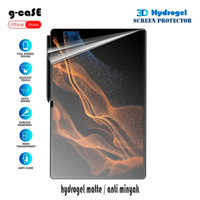 Jual G-case Anti Gores Jelly Hydrogel Matte Tab Advan Sketsa A8 2 3 10 X7 X7pro Vx Lite Pro ...