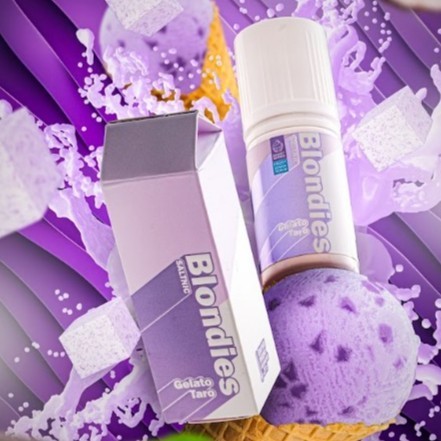 Jual LIQUID BLONDIES GELATO TARO ICE CREAM 30ML 30MG | Shopee Indonesia