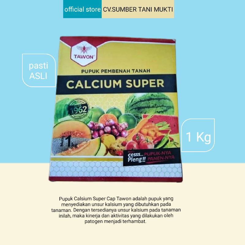 Jual Calcium super cap tawon 1kg kalsium | Shopee Indonesia