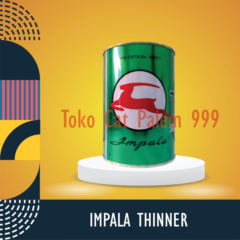 Jual Thinner Impala 1L / Tiner Impala / Pengencer Cat / Thiner Impala 1 KLG | Shopee Indonesia