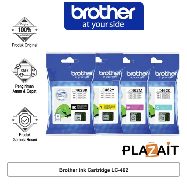 Jual Brother Ink Cartridge LC-462 Yellow (LC-462Y) | Shopee Indonesia
