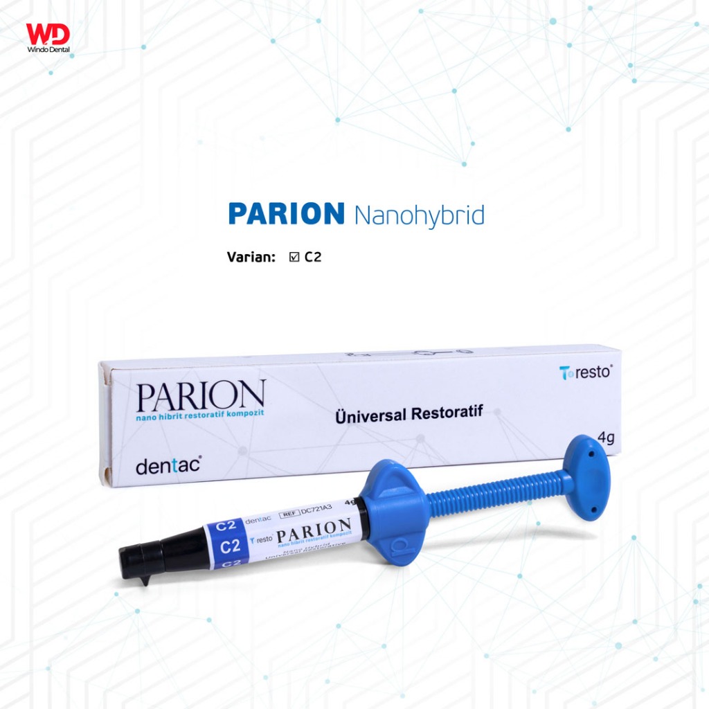 Jual WINDO DENTAL COMPOSITE / COMPOSIT NANO HYBRIDE LIGHT CURE KOMPOSIT PARION DENTAC UNIVERSAL ...