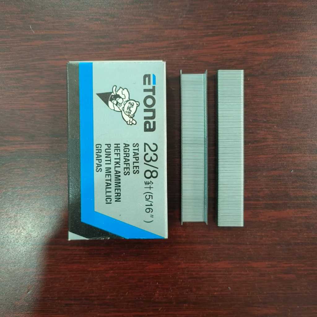 Jual Anak Hekter / isi staples etona nomor 23/8 (5/16") | Shopee Indonesia