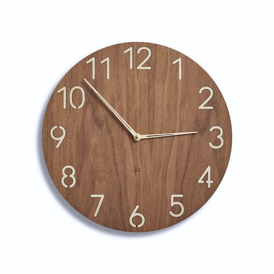 Jual Jam Dinding Kayu Jati Bulat Klasik | Shopee Indonesia