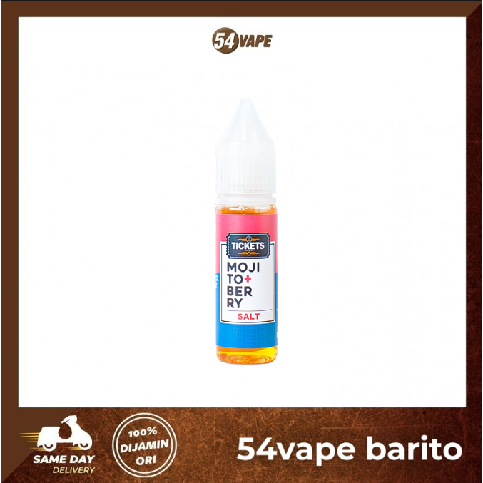 Jual Ticket Mojito Salt Nic 15ml / 20mg by Tickets Brew | Shopee Indonesia