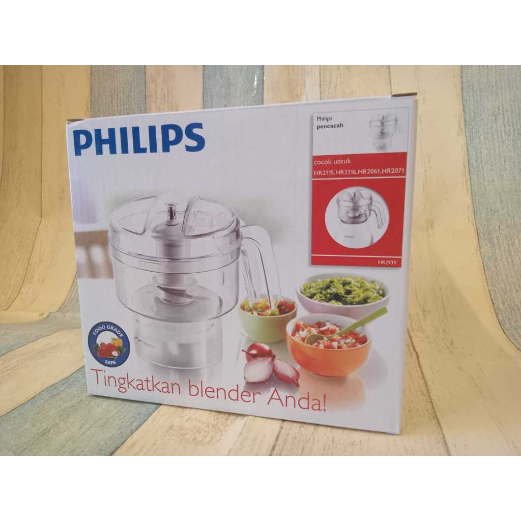 Jual PHILIPS CHOPPER HR 2939 untuk Blender HR2115 HR2116 HR2061 HR2071 ...
