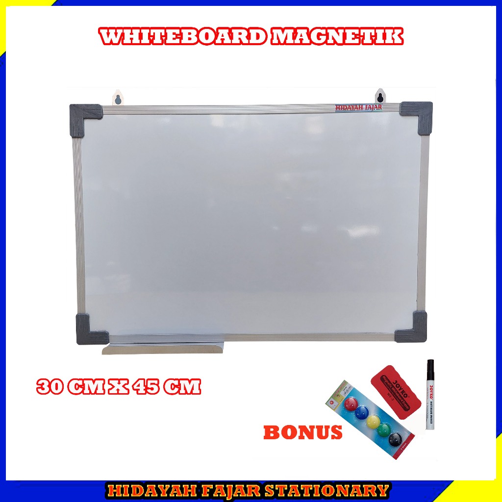 Jual Papan Tulis - Papan Tulis Magnet - Whiteboard Magnet 30 X 45 | Shopee Indonesia