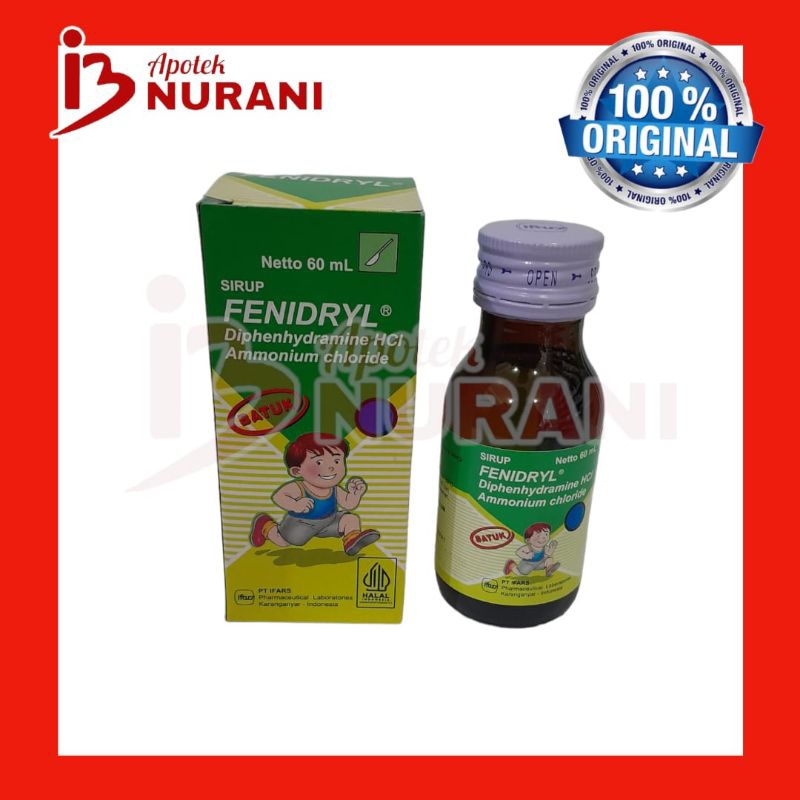 Jual FENIDRYL SIRUP OBAT BATUK DAHAK ALERGI ANAK | Shopee Indonesia