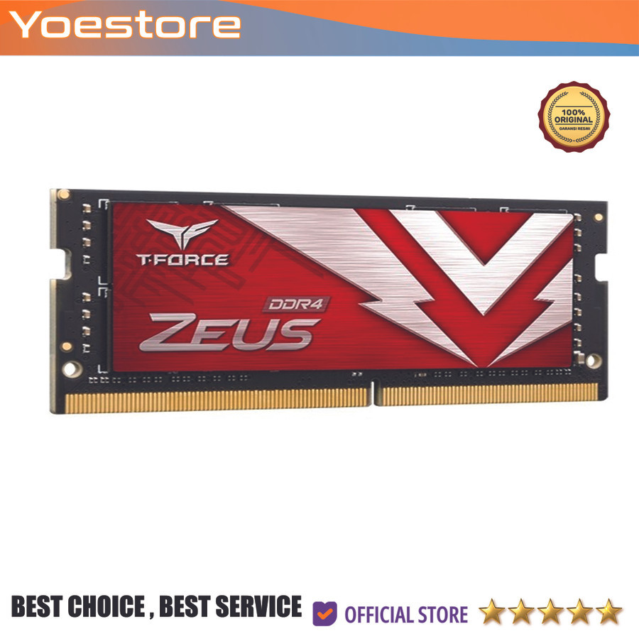 Jual Team Zeus So Dimm Ddr4 Gaming Laptop Memory 8gb Pc 3200 Shopee