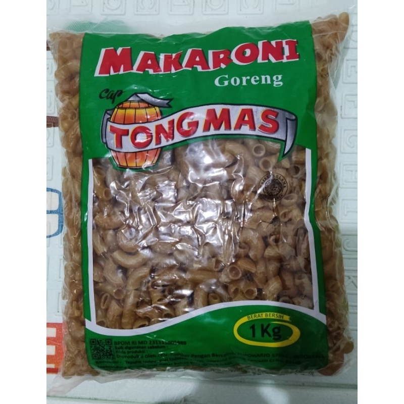 Jual Makaroni Goreng Tong Mas 1 kg Termurah | Makaroni cocok untuk ...