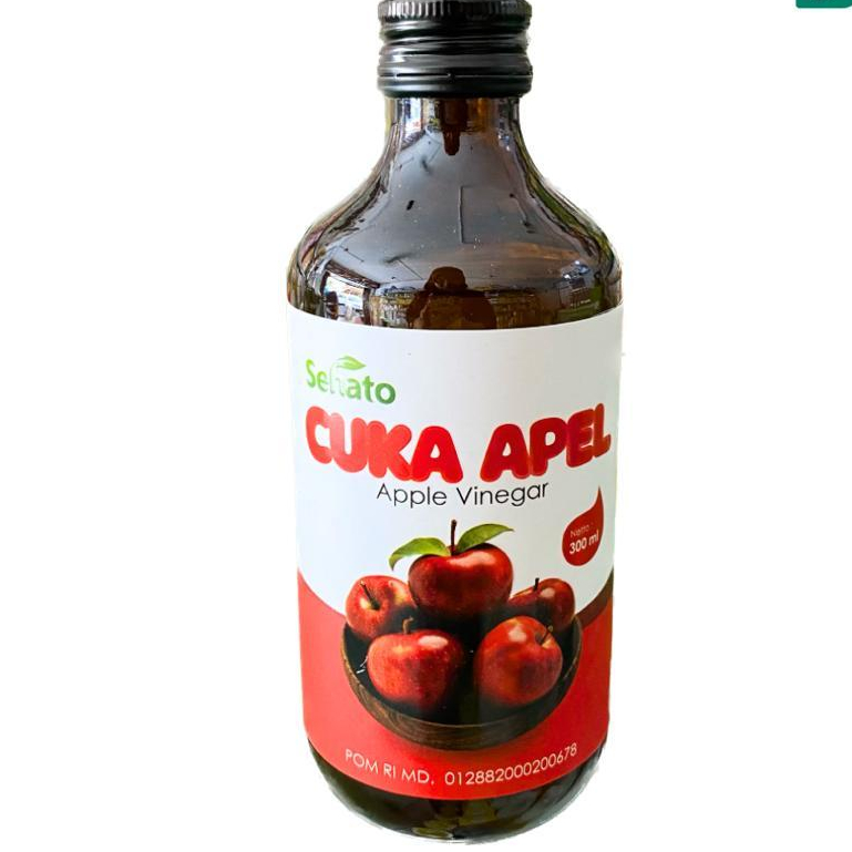 Jual CUKA APEL SEHATO Apple Vinegar - 300 ml | Shopee Indonesia