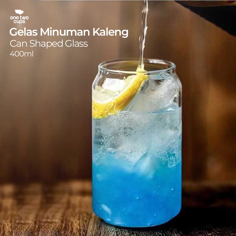 Jual One Two Cups Gelas Minuman Kaleng Can Shape Glass 400ml - CXX186 ...