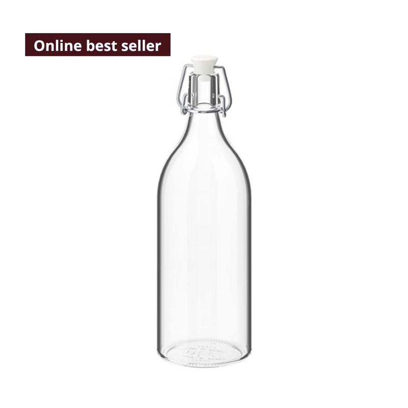 Jual botol kaca 1 liter korken | Shopee Indonesia