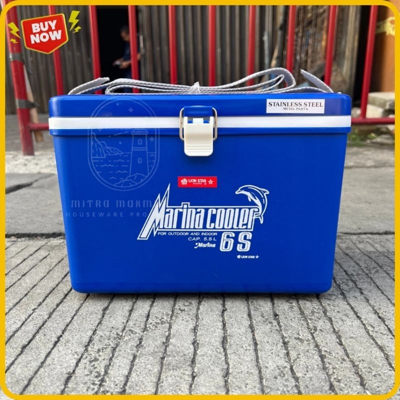 Jual Lion Star Marina Cooler Box 6s , 12s , 18s , 24s , 35s Cool Box ...