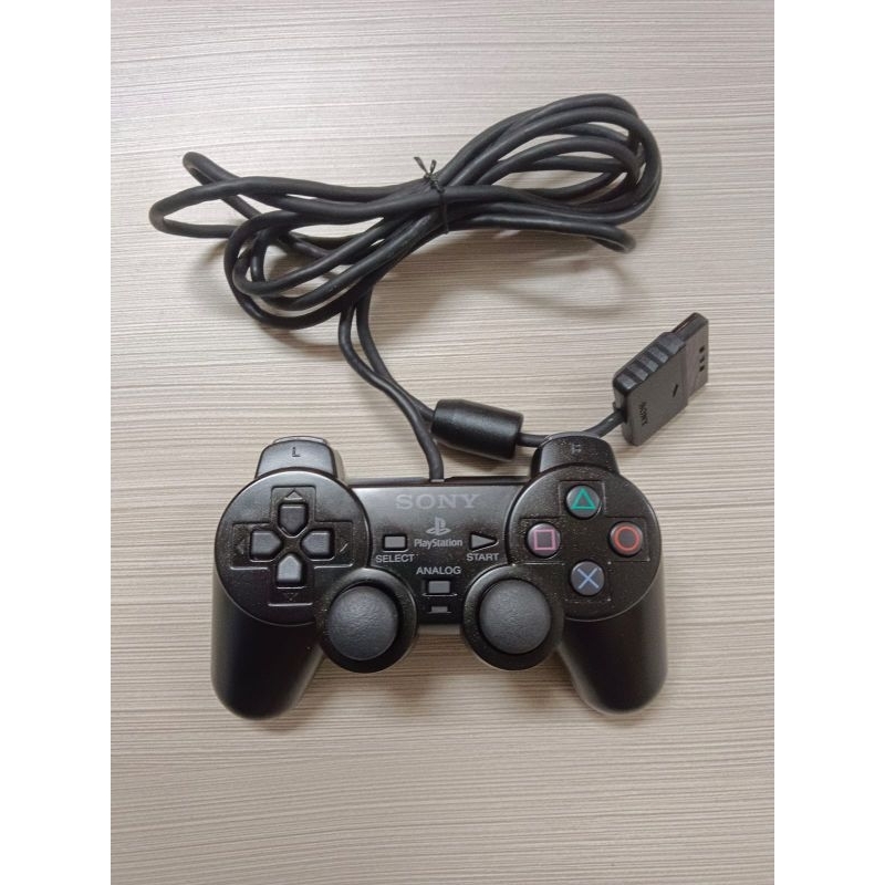Jual STIK PS2 DUALSHOCK ORIGINAL MESIN / STICK PS2 GETAR ORI MESIN ...