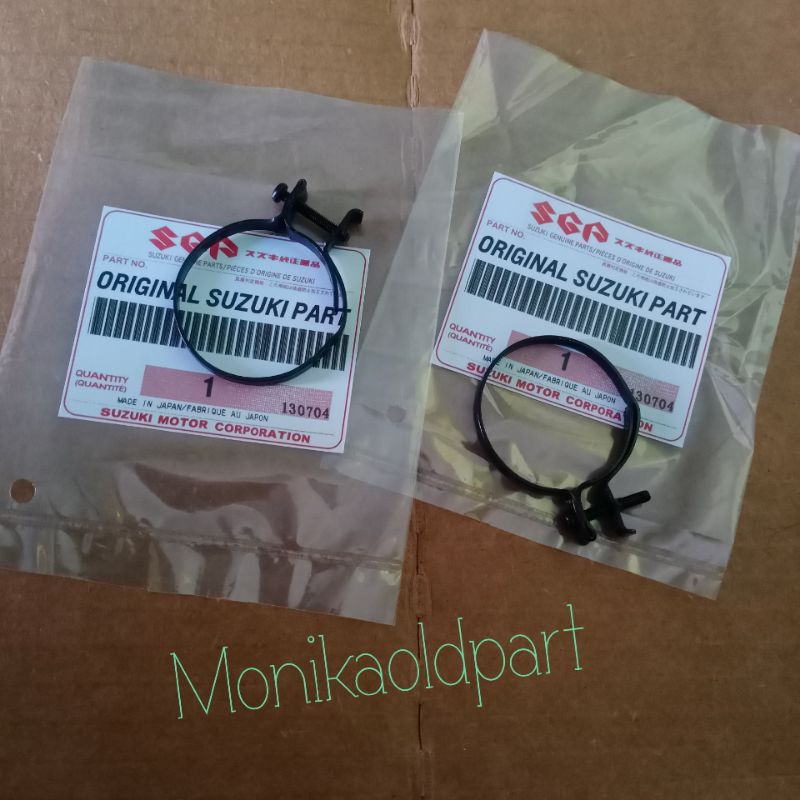 Jual Clemp clamp klem karet Boot spiral Shock Depan Suzuki TS 125 ...