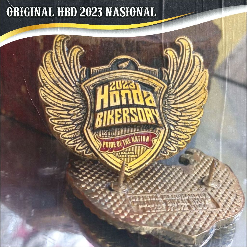 Jual MAUNG _ PIN COR HBD 2023 | PINCOR HONDA BIKER DAY | Shopee Indonesia