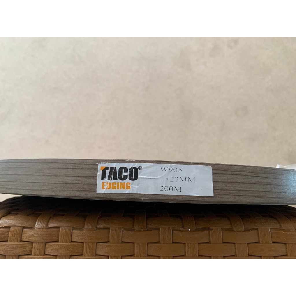 Jual Per 5 Meter Edging Taco W 905 1 x 22 Mm Woodgrain HPL TH 905 J 2 Cm | Shopee Indonesia