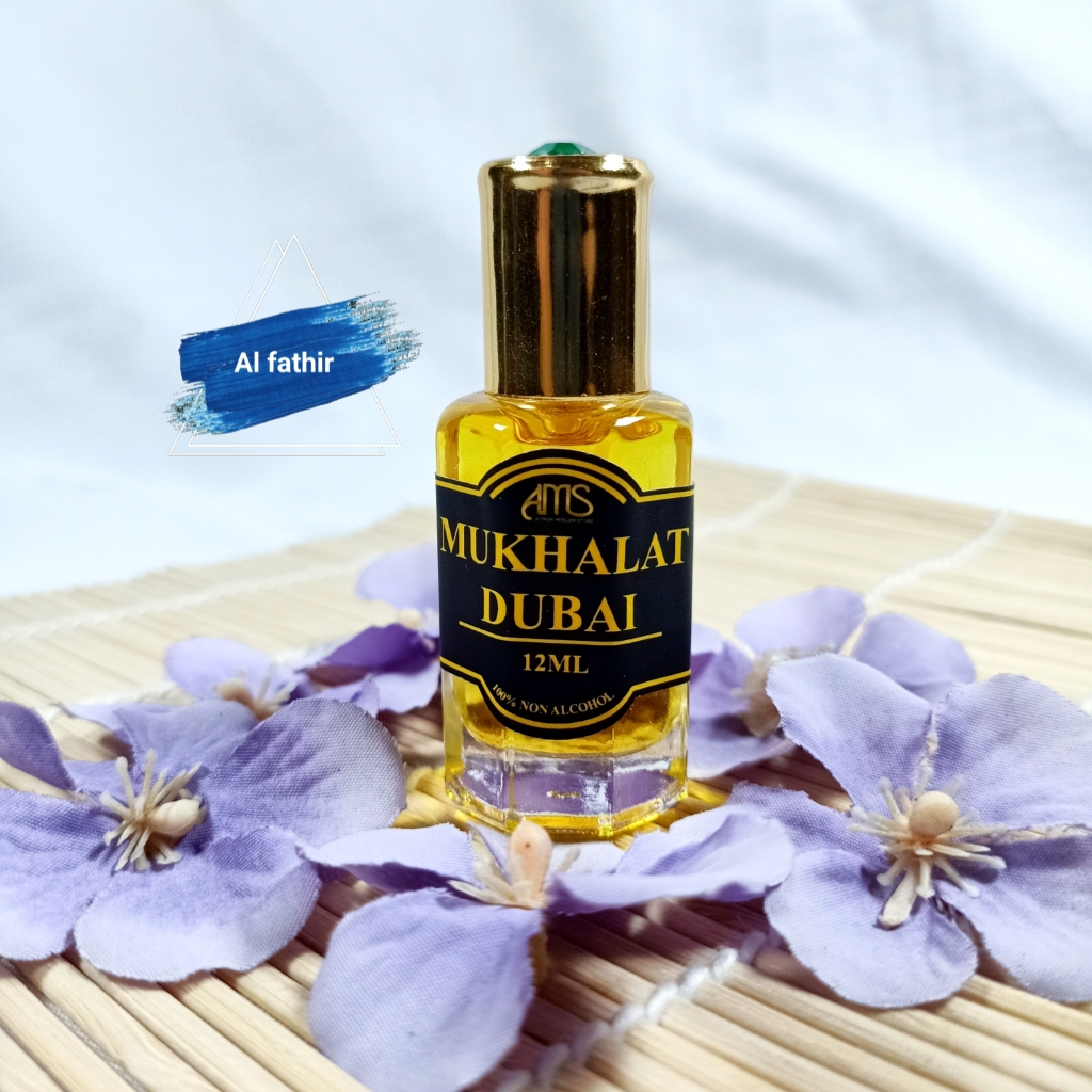 Jual AROMA MUKHALAT DUBAI PARFUM SHALAT 12ML FULL BIBIT MURNI (BY AMS) | Shopee Indonesia