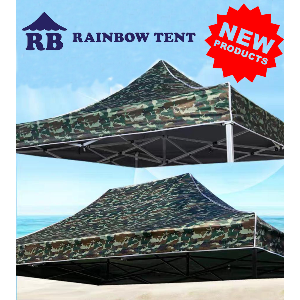 Jual Atap Tenda Lipat Ukuran 3x3 Motif Army D1080 Tebal Double Layer ...