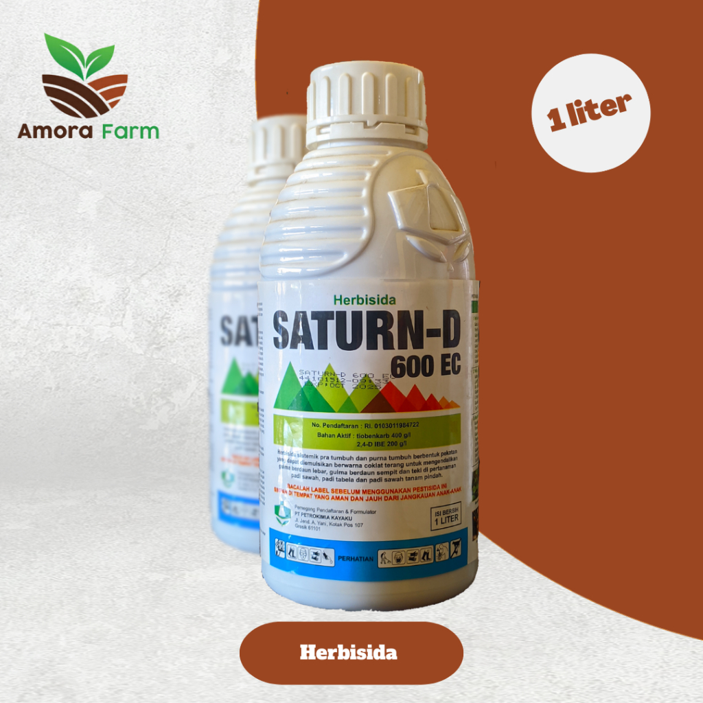 Jual HERBISIDA SATURN-D 600EC Isi 1Liter | Shopee Indonesia
