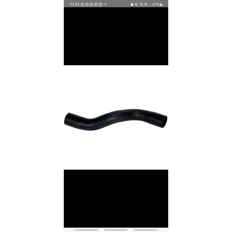 Jual Selang Slang Hose Radiator Atas Inlet Spin 1500 1.5 Mando 96958147 ...