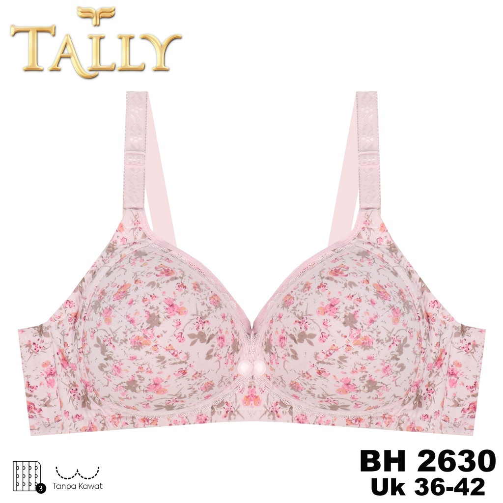 Jual TALLY 2630 / 3035 Bra BH Menyusui Busa Tanpa Kawat Bukaan Kancing / Nursing Bra / Maternity ...