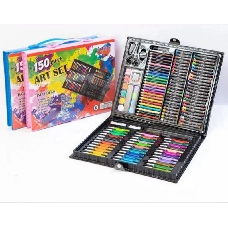 Jual Crayon / Crayon Set 150 pcs / Krayon Pensil Warna Alat Lukis 150 ...